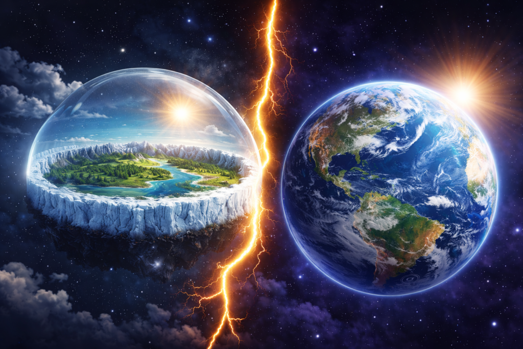 ¿Tierra plana o redonda? - Encuentros con JesusEncuentros con Jesus